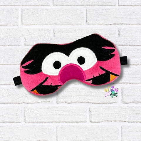 DIGITAL DOWNLOAD Applique Animal Sleep Mask 2 SIZES INCLUDED – Off With ...