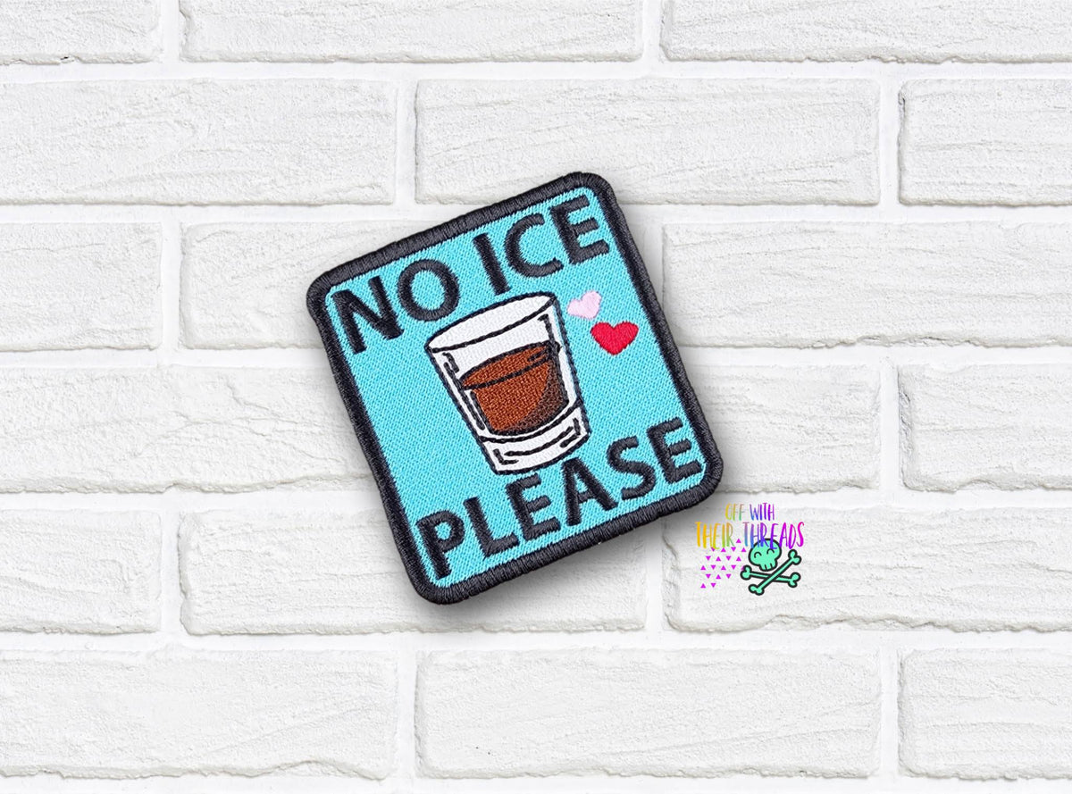 DIGITAL DOWNLOAD Whiskey. Neat. Patch Set 3 SIZES INCLUDED – Off With ...