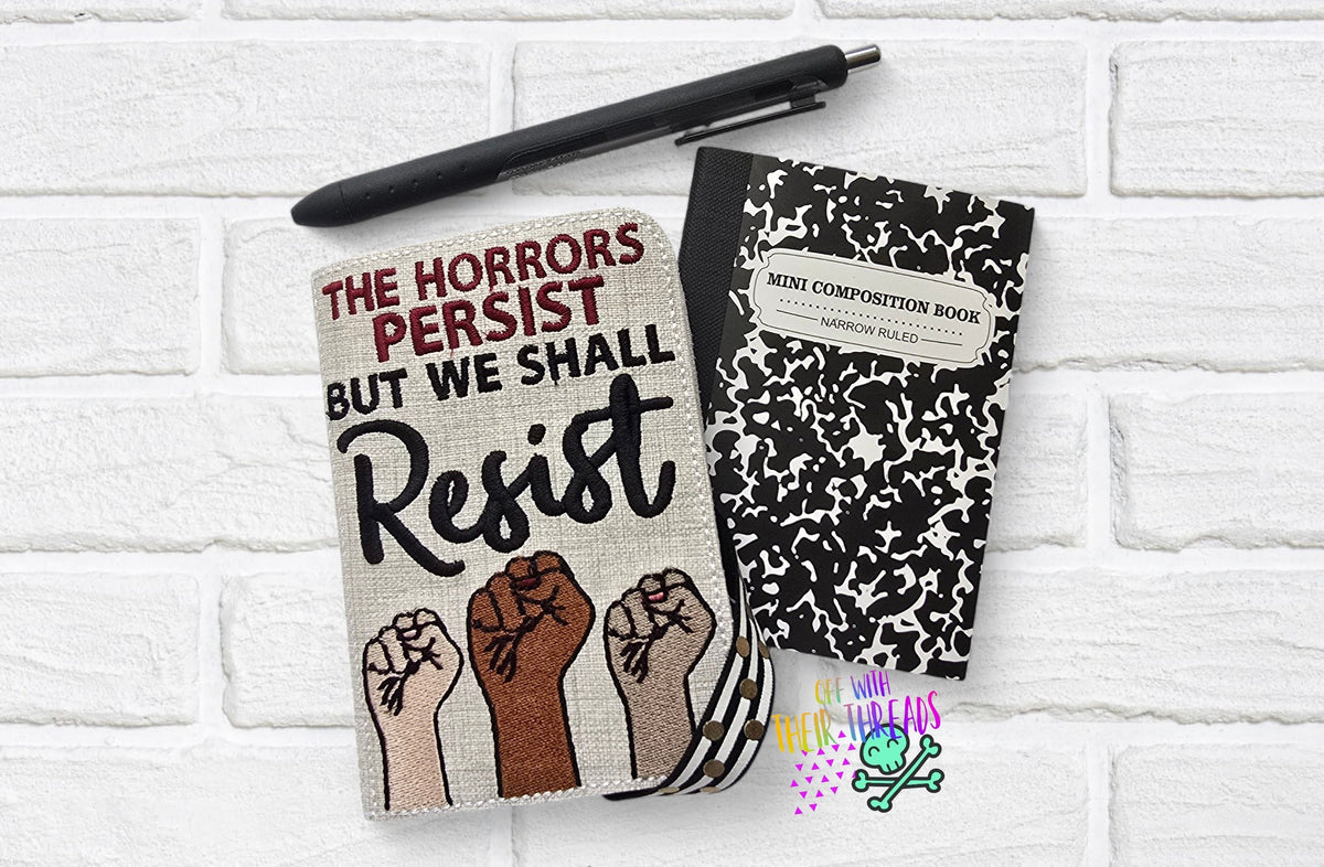 DIGITAL DOWNLOAD 5x7 We Shall Resist Mini Composition Notebook Cover ...