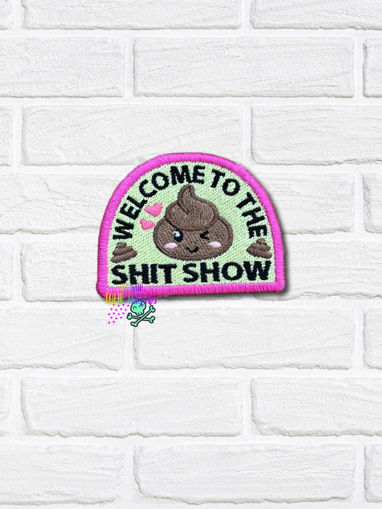 DIGITAL DOWNLOAD Welcome To The Shit Show Patch Set 3 SIZES INCLUDED ...